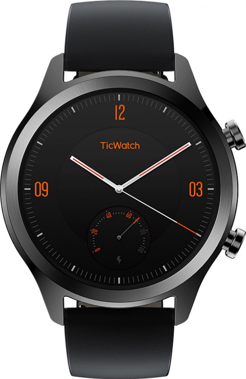 TicWatch C2 - Smartwatch - Zwart - Smart Gear Compare