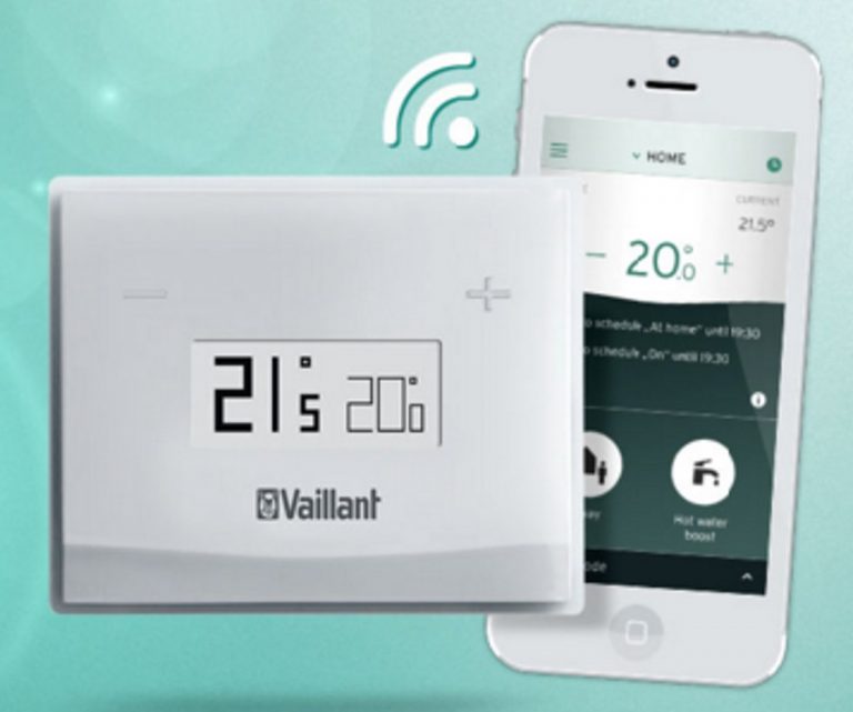 Vaillant Vsmart slimme draadloze thermostaat 0020197223 - Smart Gear ...