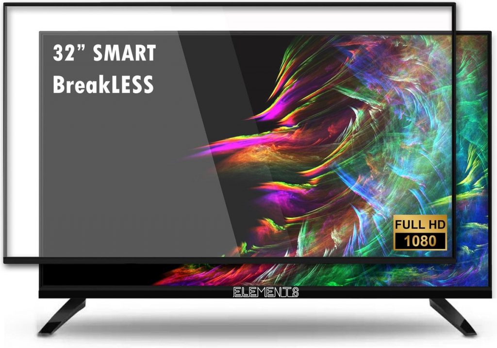 ELEMENT SMART TV 32" INCH BREAKLESS GLASS - Smart Gear Compare
