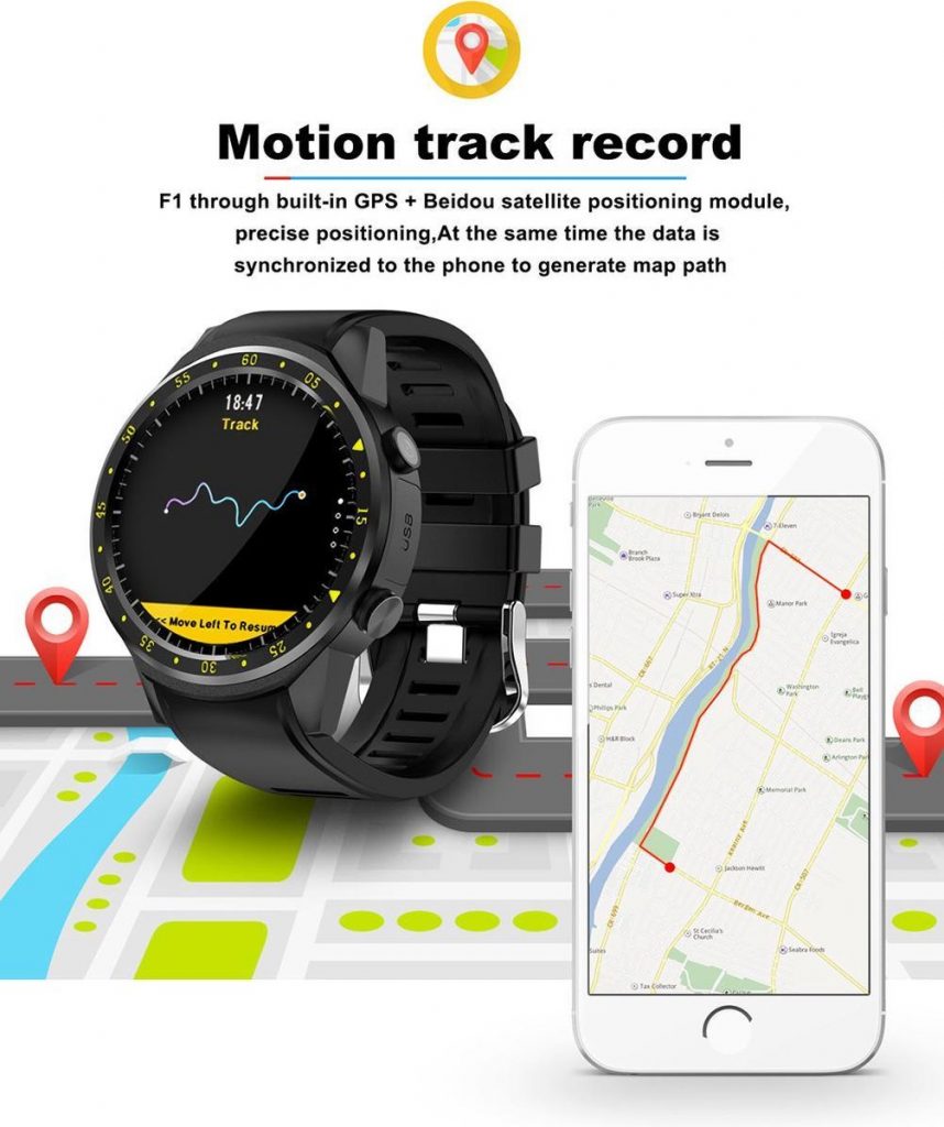 Smartwatch Outdoor - GPS Navigatie - Heart Rate Monitoring - Compass ...