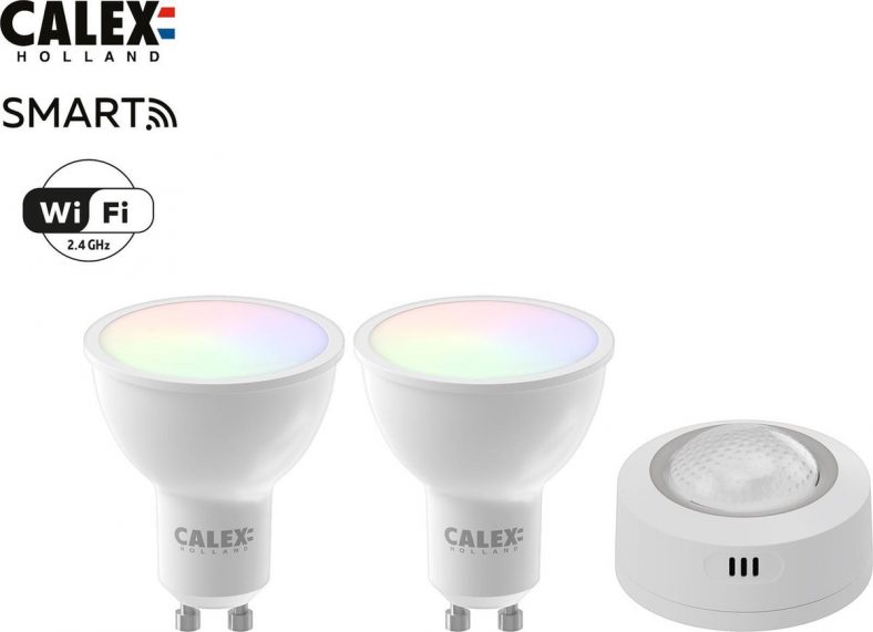 Calex Smart LED Reflectorlamp - set van 2 - met bewegingssensor - Smart ...