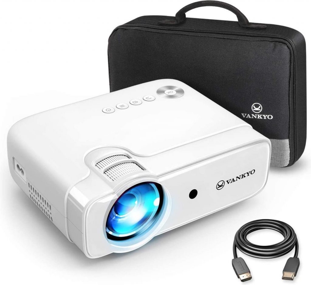 Leisure 430 Mini Beamer- Home Cinema Beamer - Projector 1080P Full HD ...