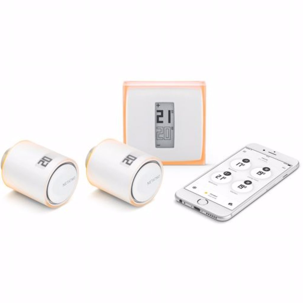 Netatmo slimme thermostaat & 2 slimme radiatorkranen - Smart Gear Compare
