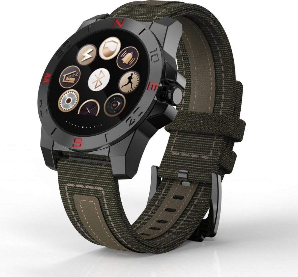 SmartWatch-Trends SWT10 - Smartwatch - Zwart/Groen - Smart Gear Compare