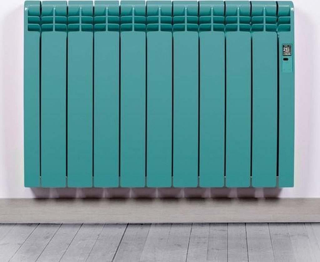Elektrische Radiator Wifi - Smartcontrol via app Turquoise Blue (RAL ...