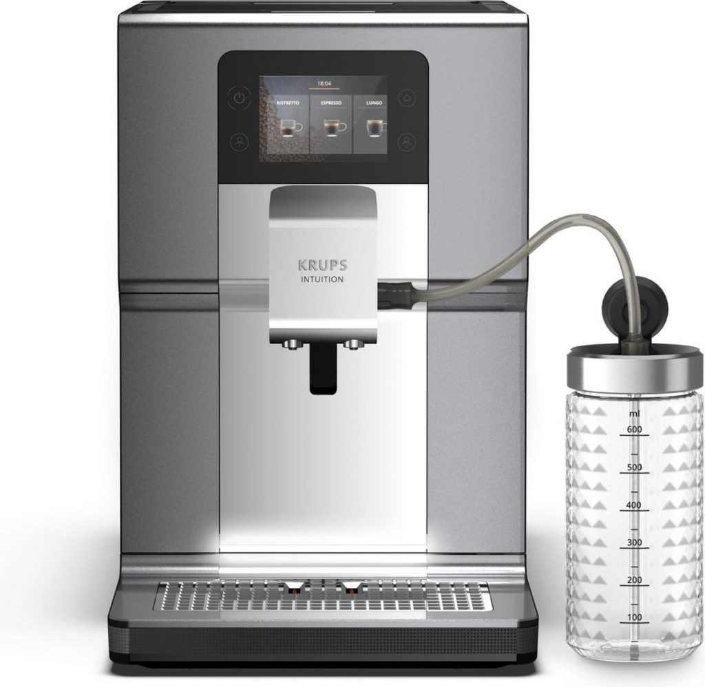 Krups Ea 875 E Intuition Preference Kaffeevollautomat Silber