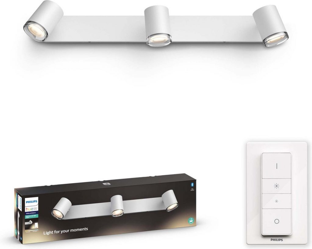 Philips Hue Adore badkameropbouwspot - warm tot koelwit licht - 3 ...