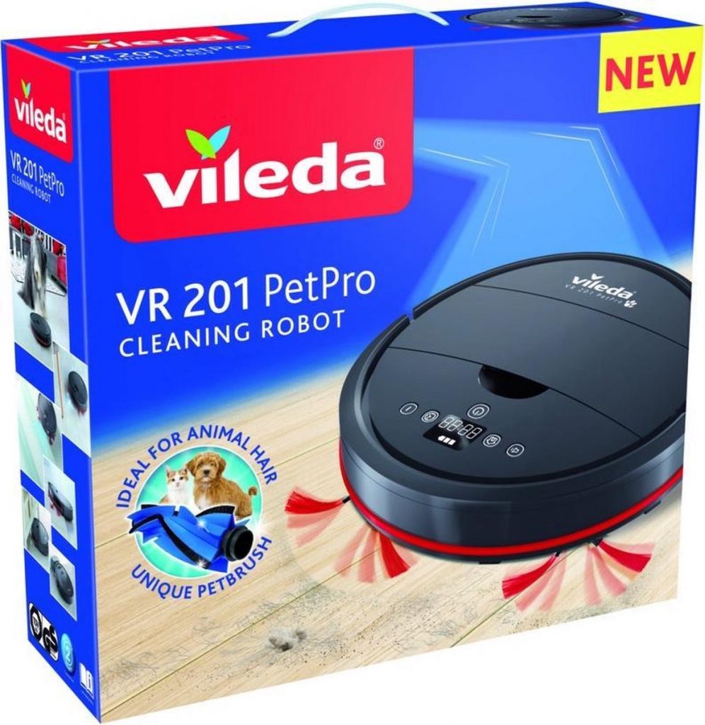 Vileda VR201 - PetPro Robotstofzuiger - Smart Gear Compare