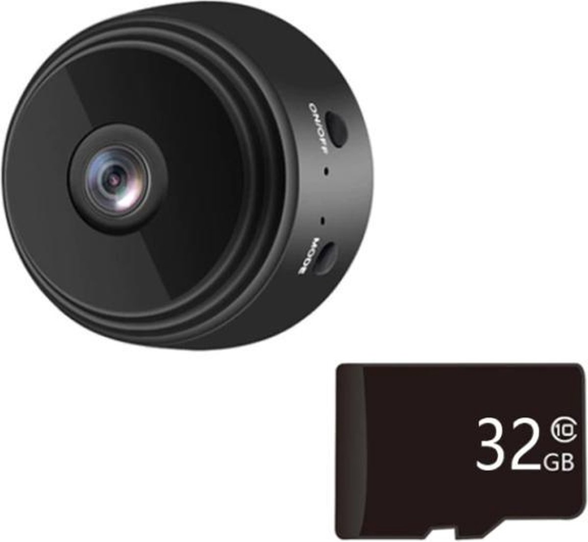 Dexters® Camera - Beveiligingscamera + 32GB - Mini Camera - Verborgen ...