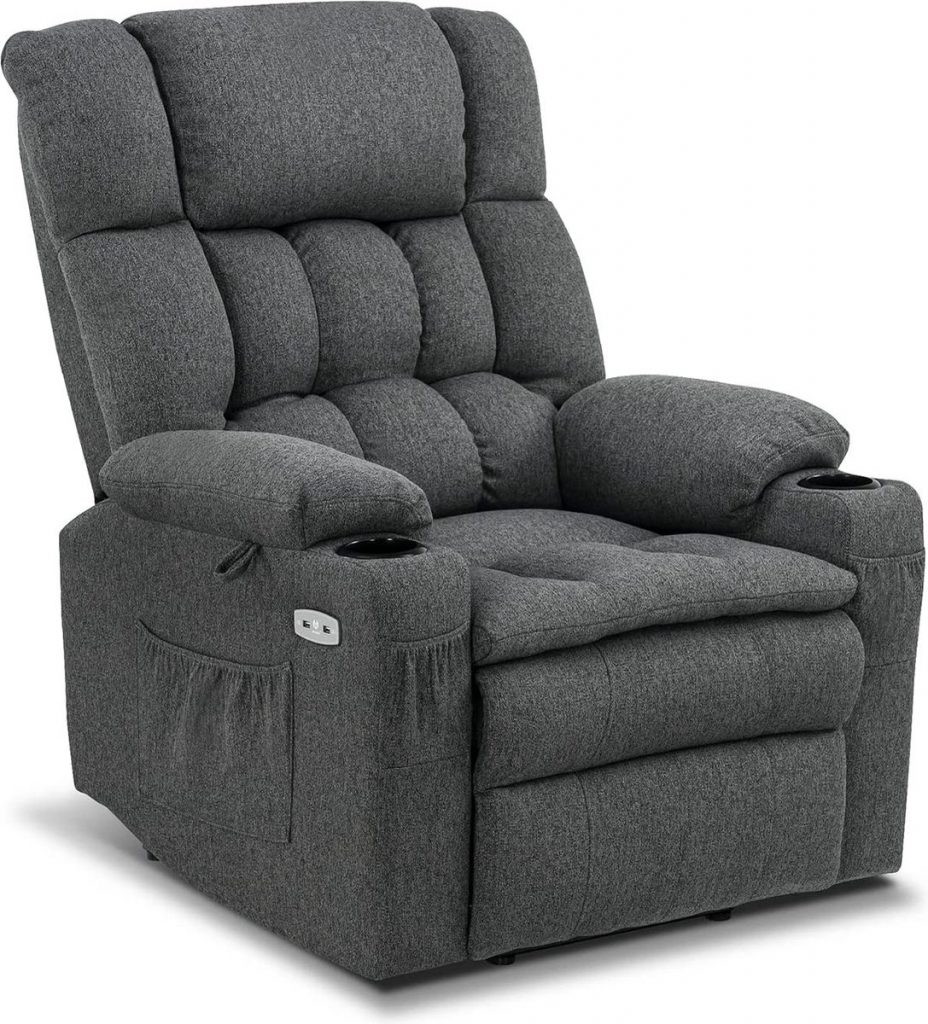 Bobby's Luxe Elektrische Relax stoel - Ligpositie 165 Graden ...