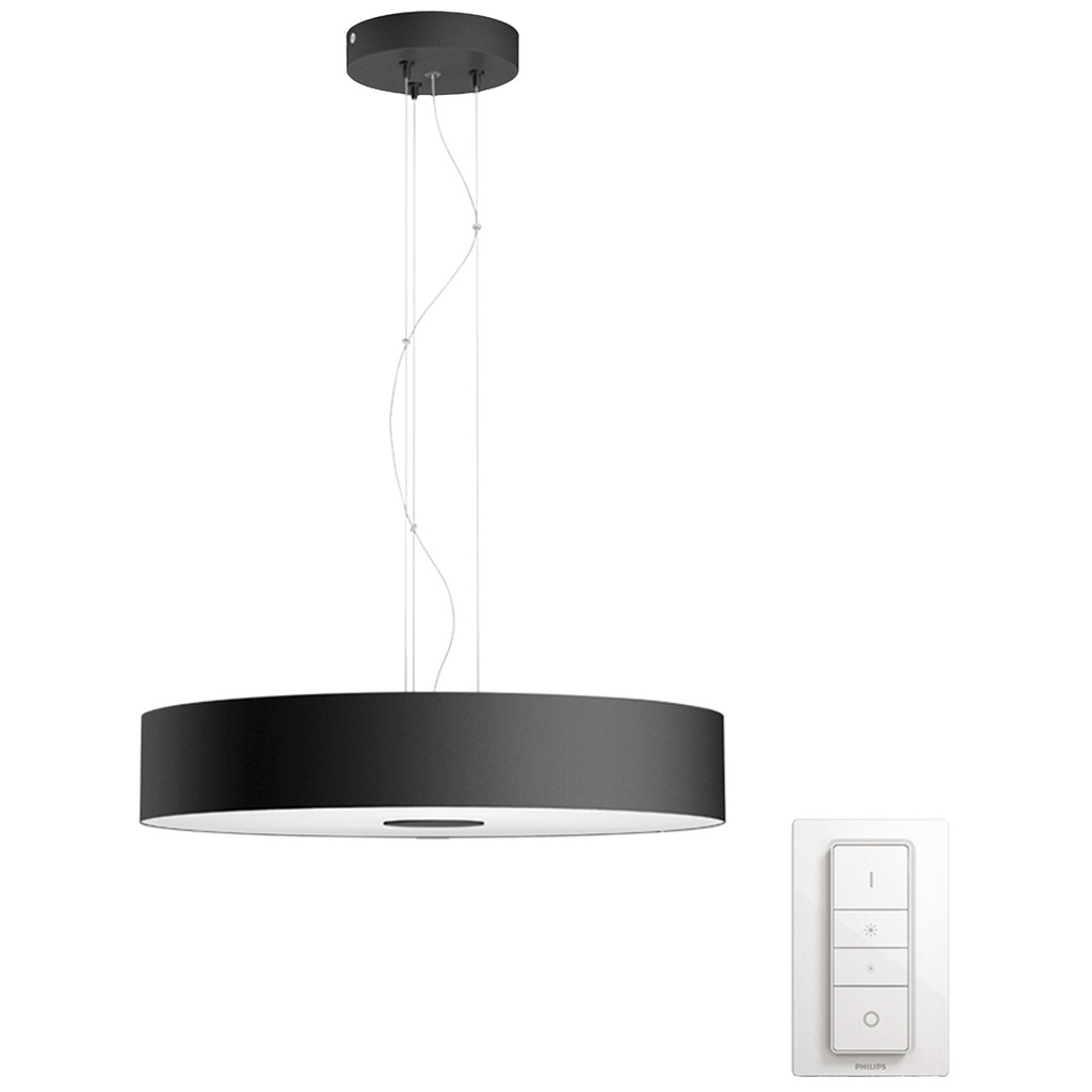 Philips Hue Fair hanglamp White Ambiance Zwart - Smart Gear Compare