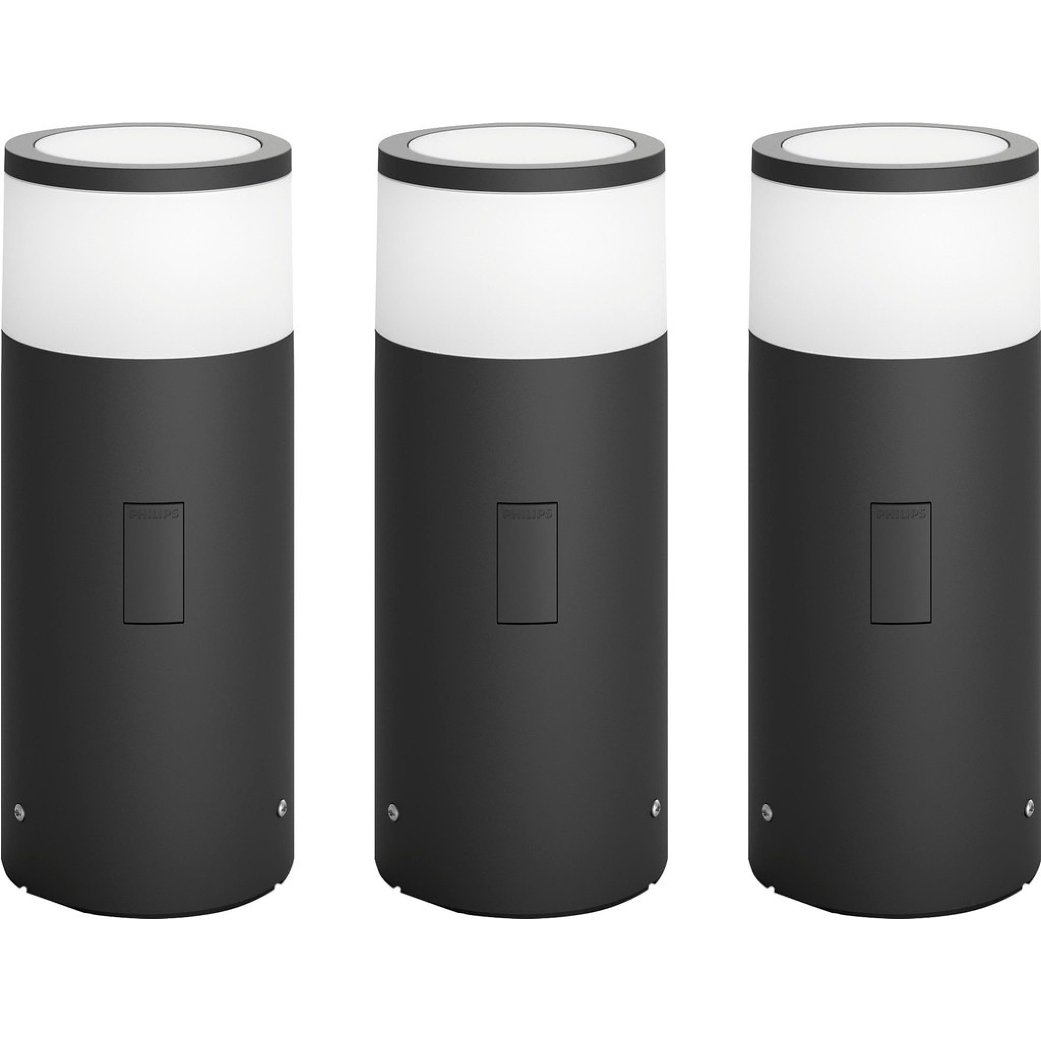 Philips Hue Calla Sokkellamp Buiten Starter 3-Pack - Smart Gear Compare