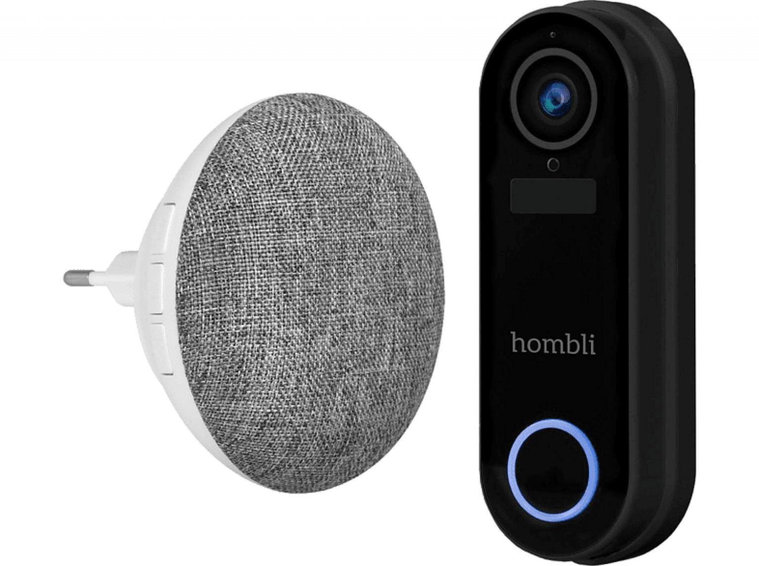 Hombli Hombli Smart Doorbell Pack Zwart - Smart Gear Compare