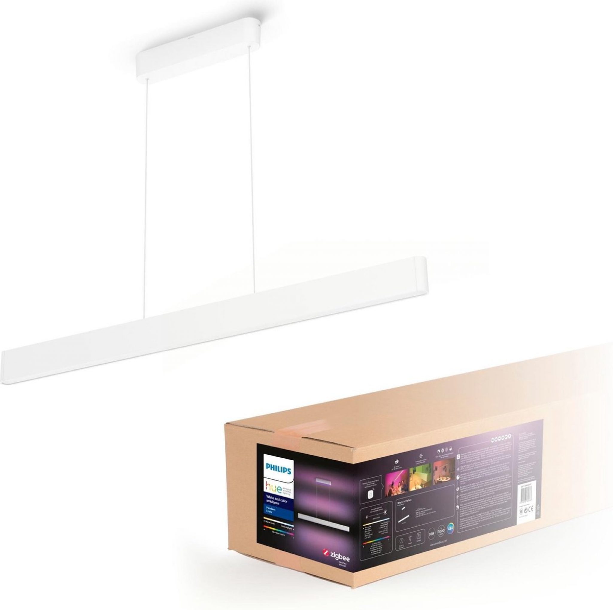 Philips Hue Ensis hanglamp - White and Color Ambiance - Smart Gear Compare