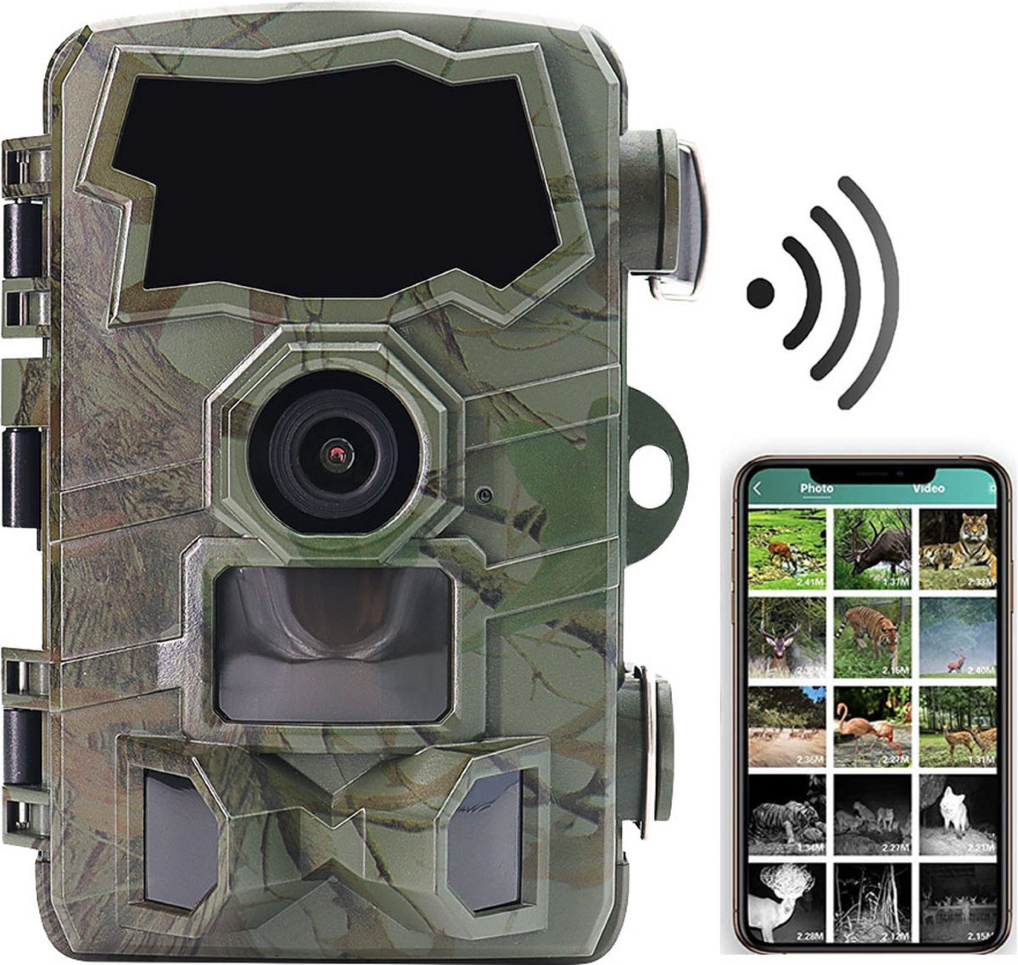 Owlinz Wildcamera met Nachtzicht en WiFi - Smart Gear Compare