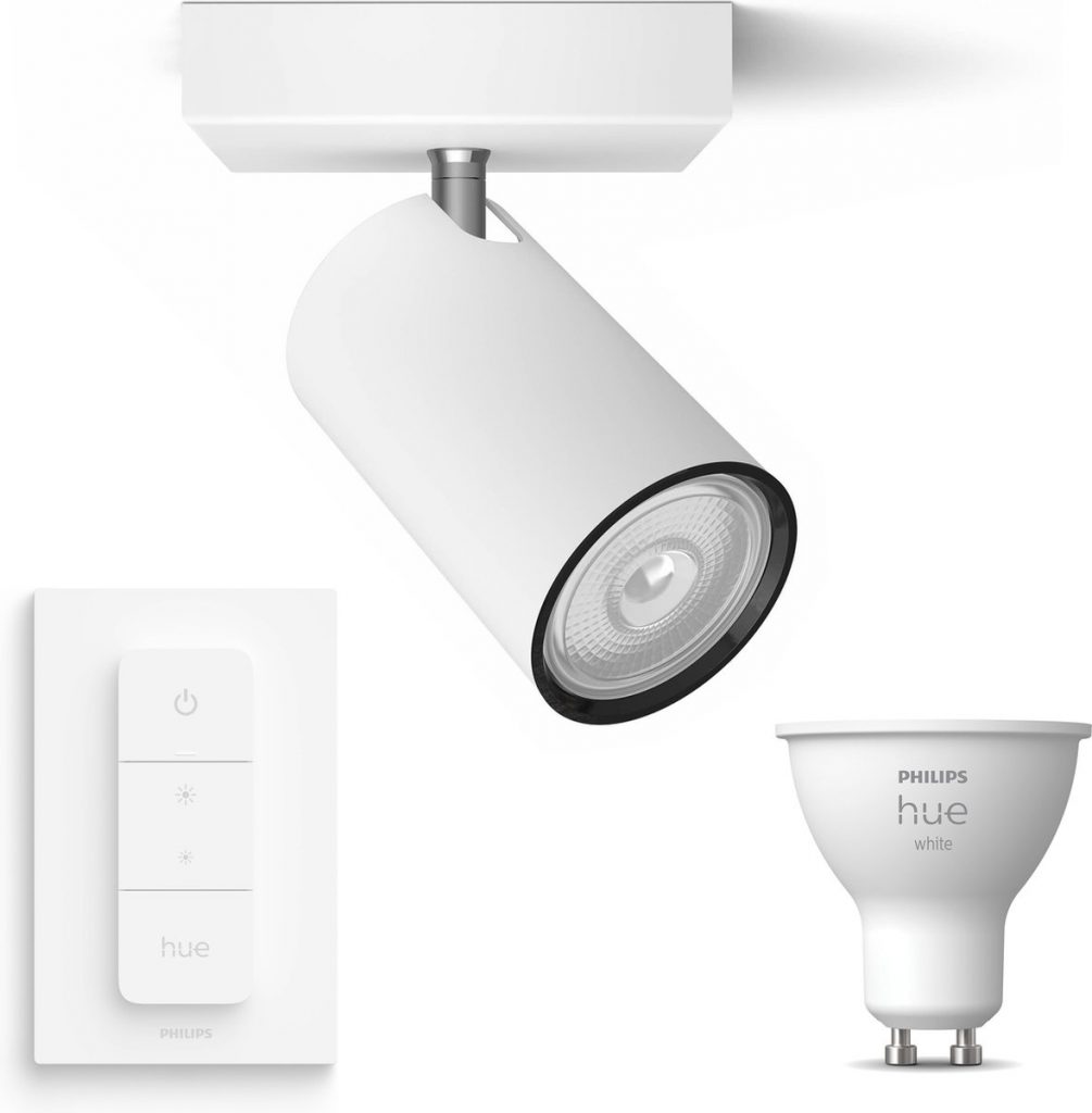 Philips myLiving Kosipo Opbouwspot Wit - 1 Lichtpunt - Spotjes Opbouw ...