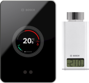 Bosch EasyControl CT200 zwart + Bosch EasyControl Smart Radiator ...