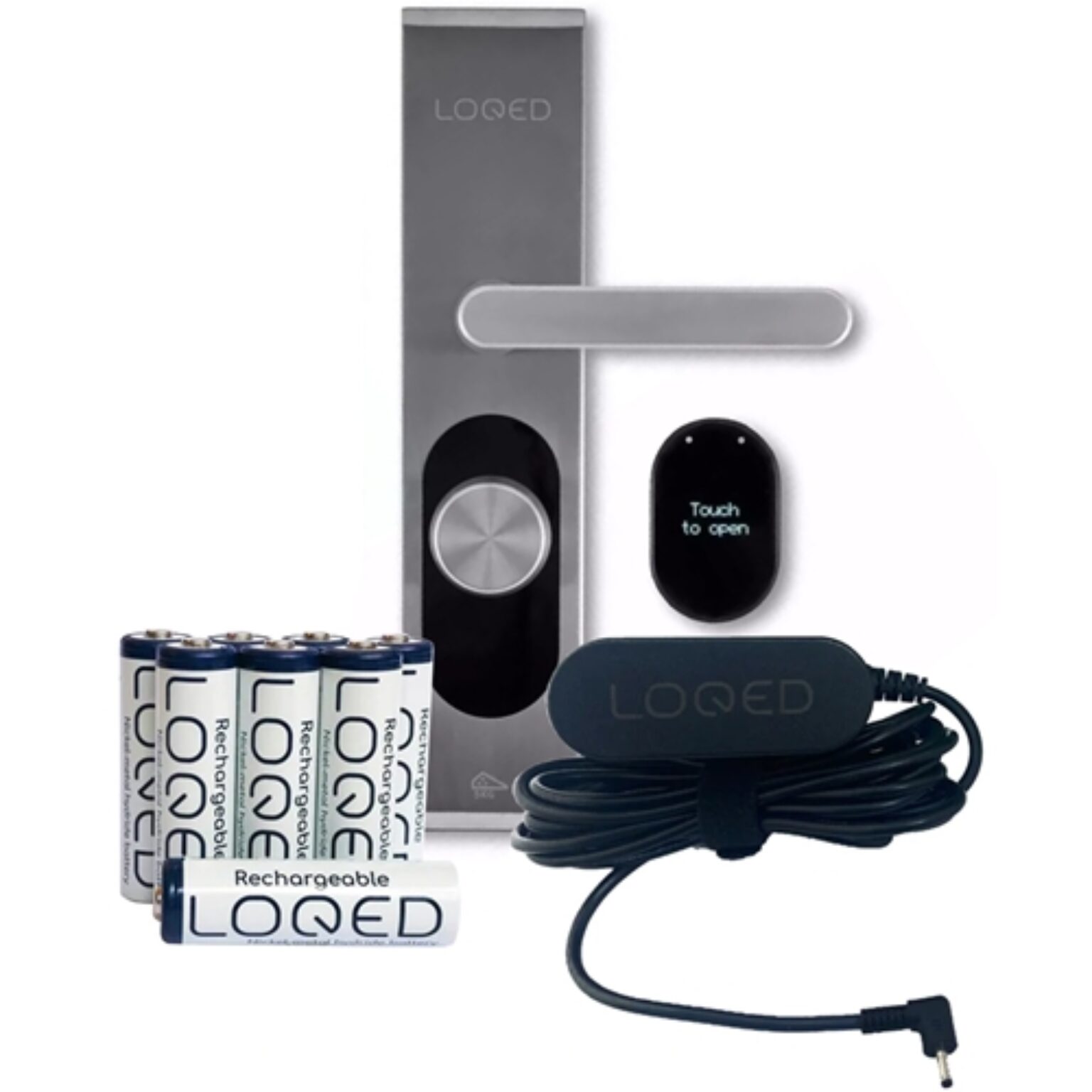 LOQED slim deurslot Smart Lock + Powerkit - Smart Gear Compare