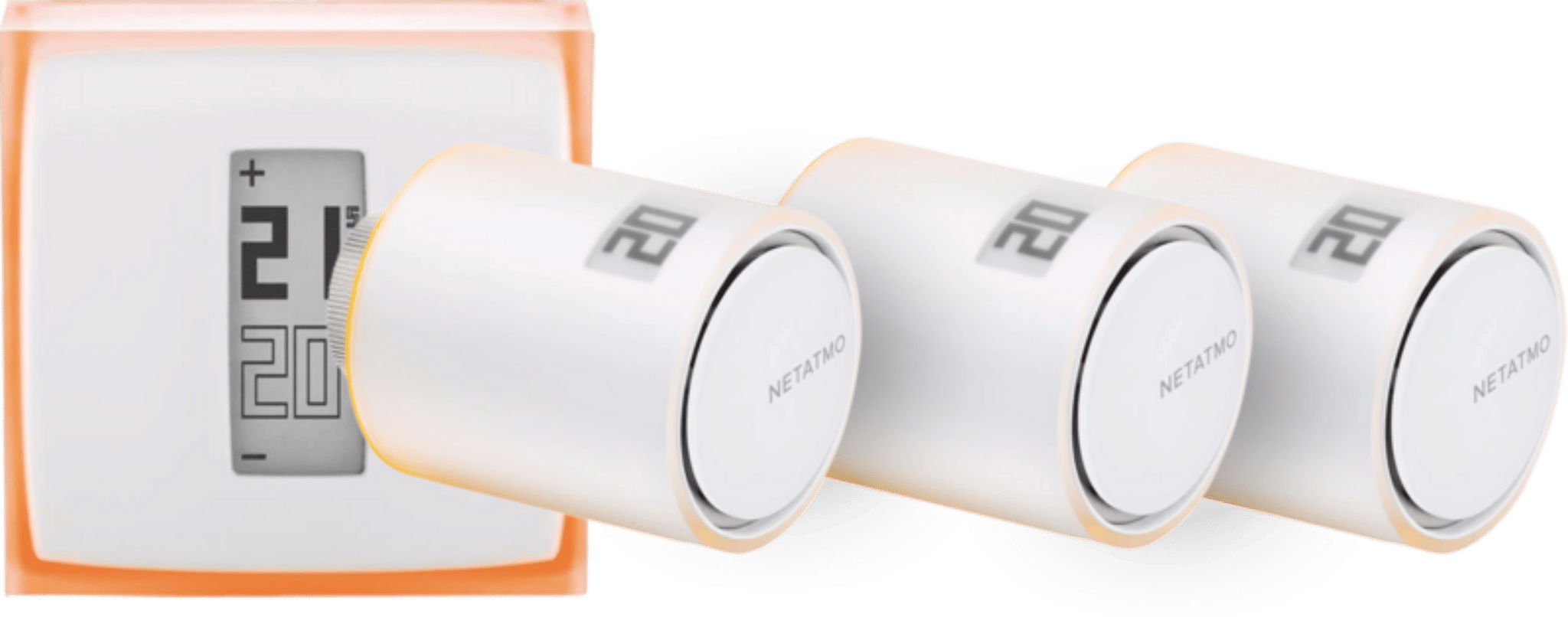 Netatmo Thermostaat + 3 radiatorknoppen - Smart Gear Compare