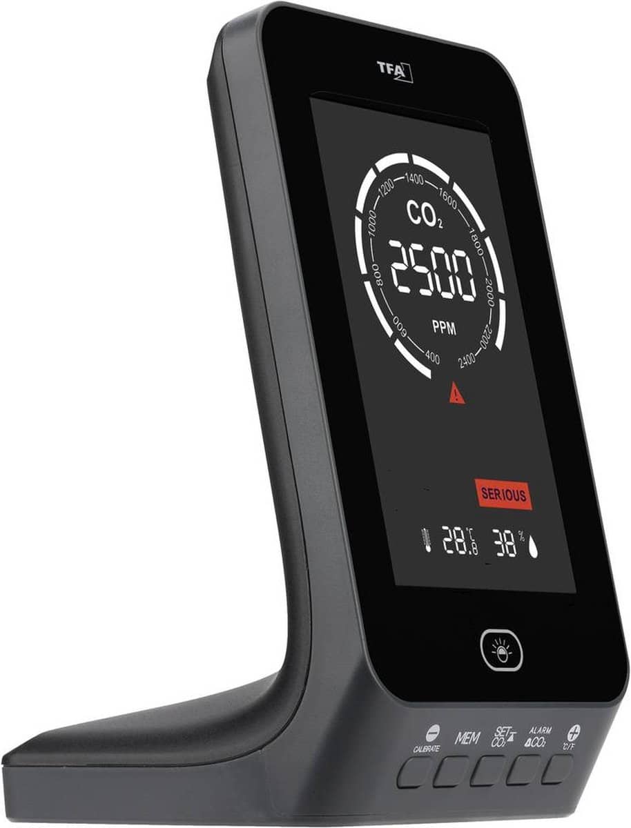 TFA Dostmann AIRCONTROL UP Single Beam 31.5011.10 CO₂-meter - Smart ...