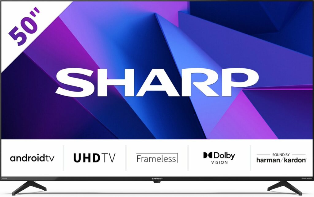 Sharp Aquos 50FN2EA - 50inch - 4K Ultra-HD - Android Smart-TV - Smart Gear Compare